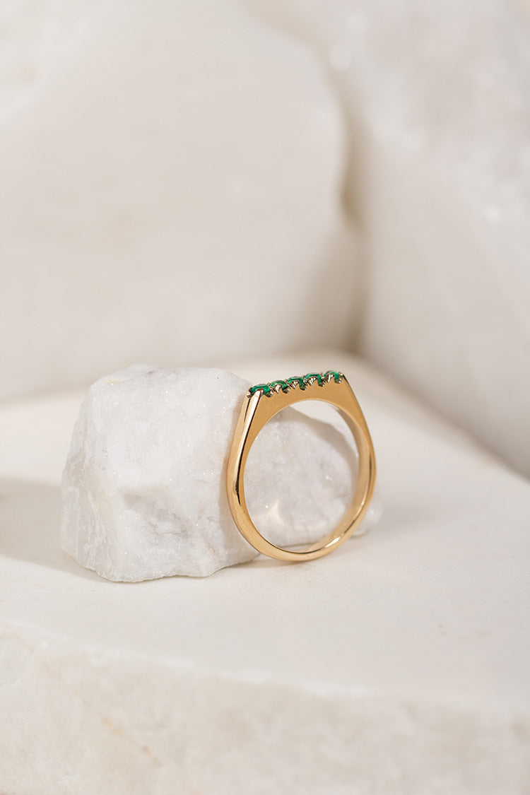 ANILLO ALMA ESMERALDAS – Maike Siegel